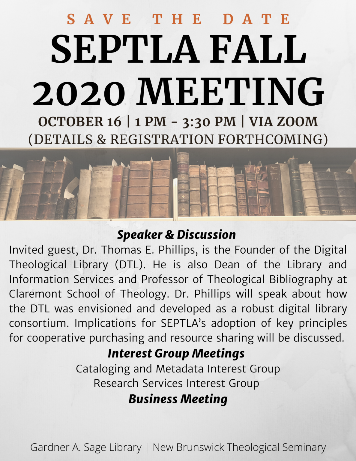 Save the Date for SEPTLA Fall 2020 Virtual Meeting – Southeastern ...